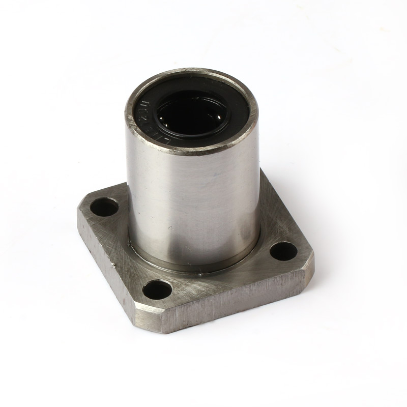 Flanged LMK12UU Square Linear Bearing - Buy 12x21x30mm Flanged Linear ...