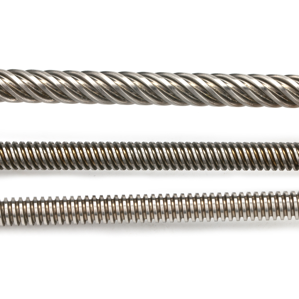 16mm ACME Trapezoid lead screw cnc lead screw with trapezoidal thread ...