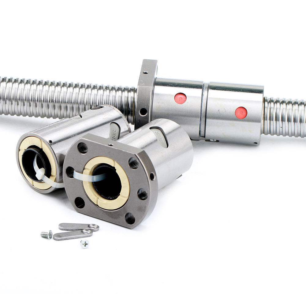 used cnc milling machine lishui c3 ball screw 2005 dfu rodamiento lineal 25