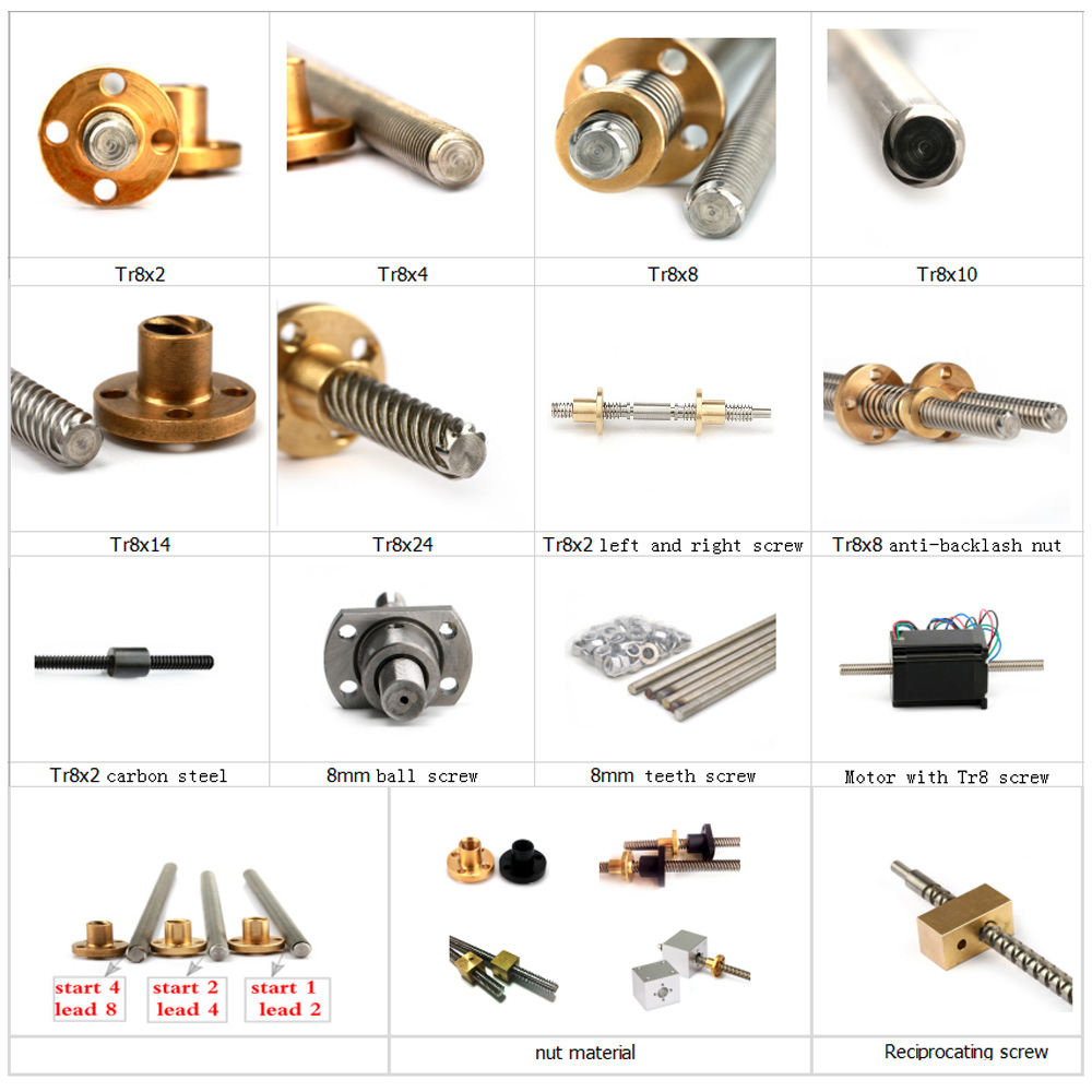 customized tr8 tr10 tr12 tr14 tr16 tr18 tr20 tr22 stainless steel ...