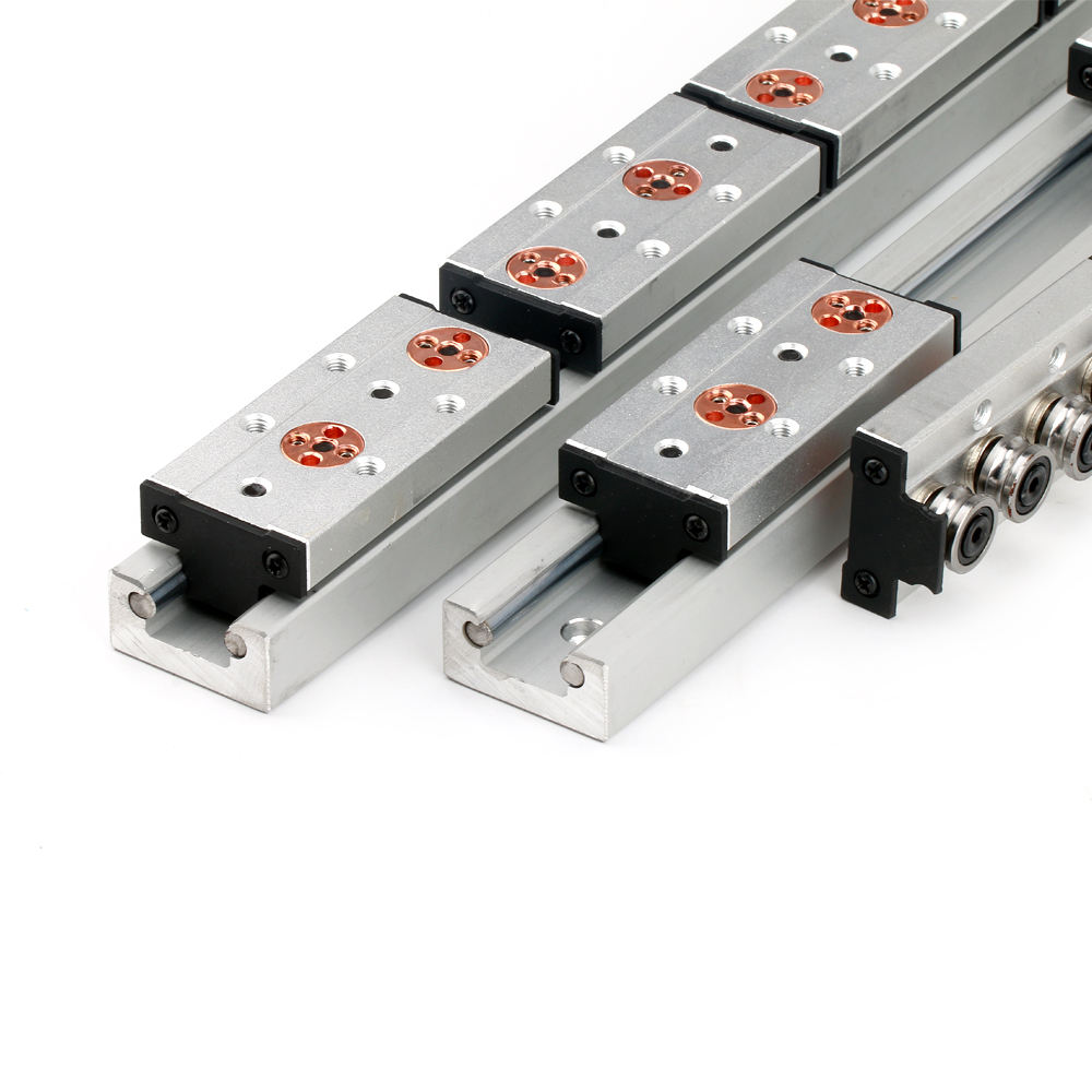 60mm width Built in double 8mm axis linear guide rail locking 3 4 5 ...