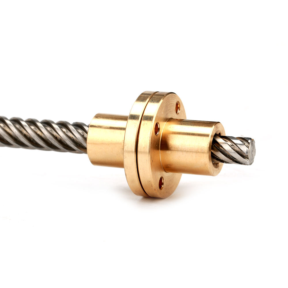 Lead screw T10 10mm diameter 30mm big lead 5mm pictch 6 start Tr10*30 ...