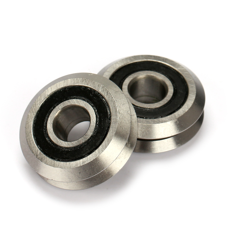 W2SSX Stainless Steel W Groove Guide Wheel track roller bearing - Buy ...